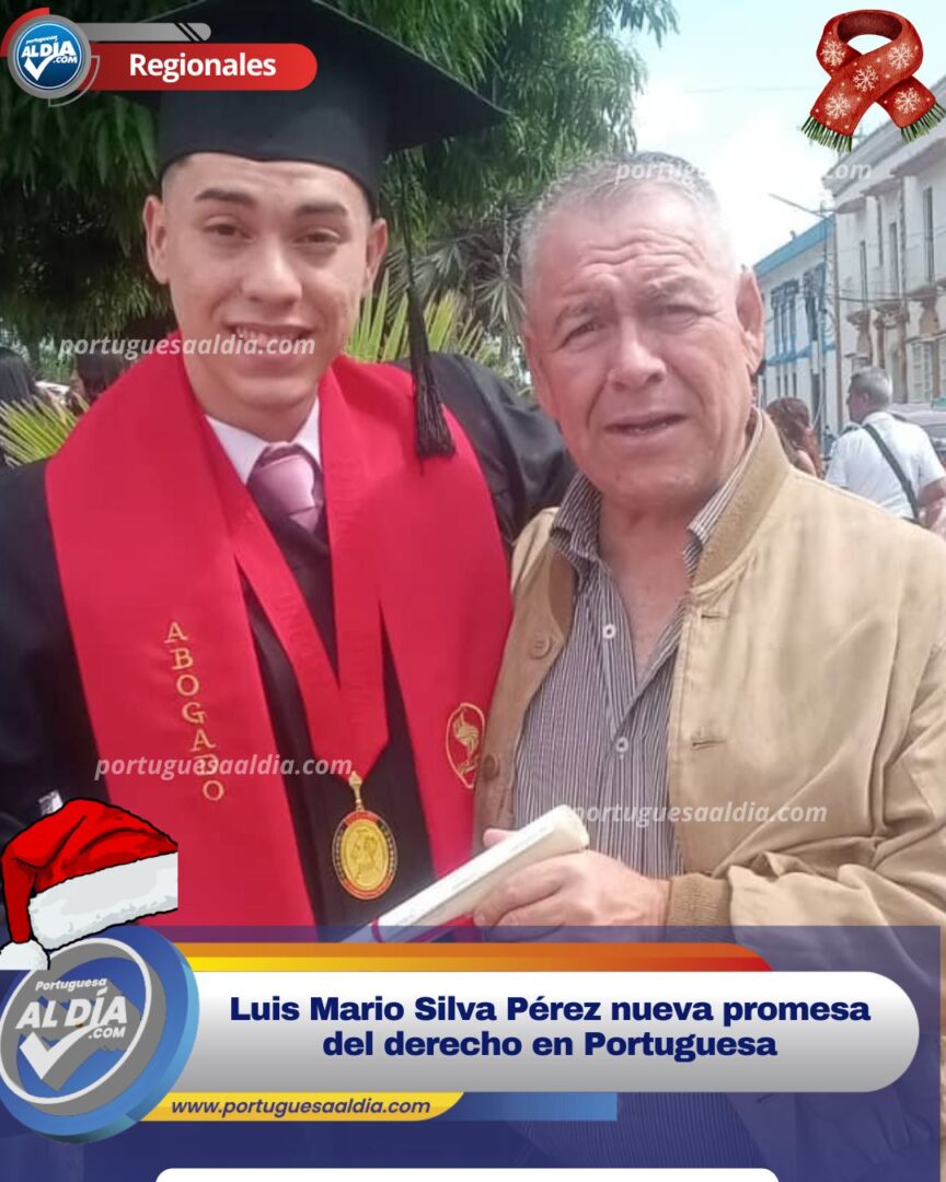 Luis Mario Silva Pérez nueva promesa del derecho en Portuguesa